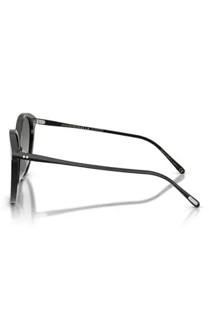 Oliver Spencer Soleau Butterfly Sunglasses - Black/grey Gradient