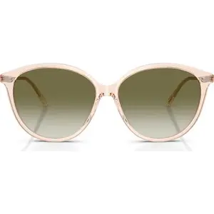 Oliver Spencer Soleau Butterfly Sunglasses - Cherry Blossom/olive