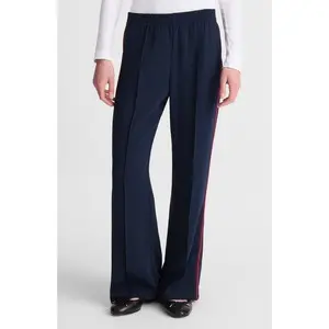 Madewell Bootcut Track Pants - Classic Navy