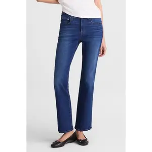 Madewell The Stretch Flare Crop Jeans