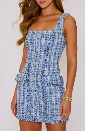 VICI Tweed Mini Dress
