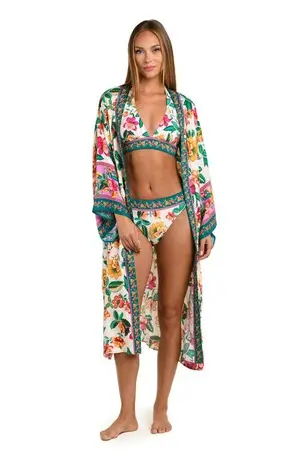 SUNSHINE 79 Zen Garden Satin Cover-up
