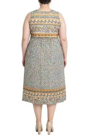 STANDARDS & PRACTICES Floral Empire-waist Dress