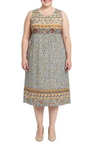 STANDARDS & PRACTICES Floral Empire-waist Dress