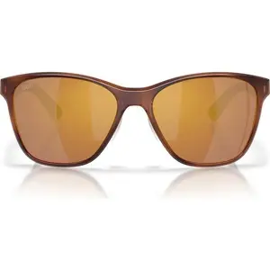 COSTA DEL MAR Luna Nueva 57mm Polarized Sunglasses - Tortoise/gold Mirror 580p