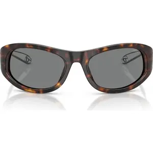 DIESEL® Cat Eye Sunglasses - Havana/dark Grey