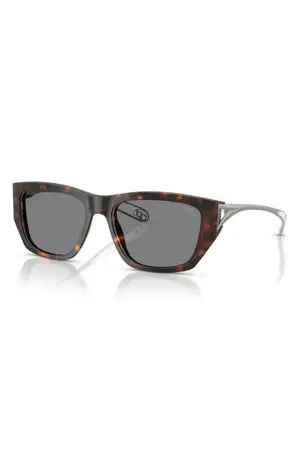 DIESEL® Square Sunglasses - Havana/dark Grey