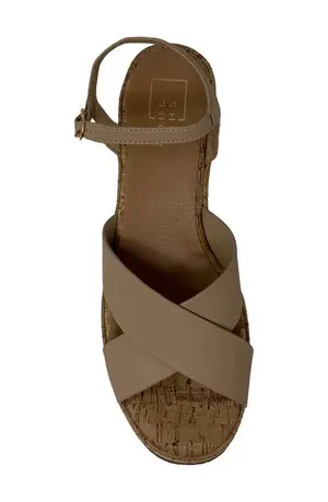 SHU SHOP Indiana Platform Sandal - Nude