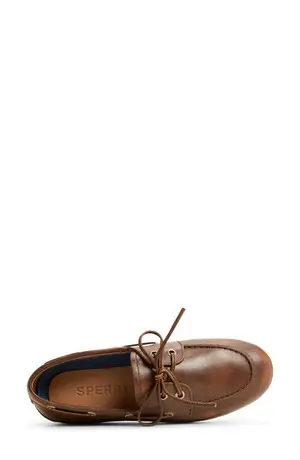Sperry Slim Boat Shoe - Tan