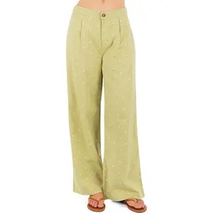 Hurley Wavy Dot Wide Leg Pants