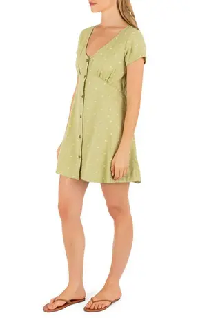 Hurley Wavy Dot Mini Dress