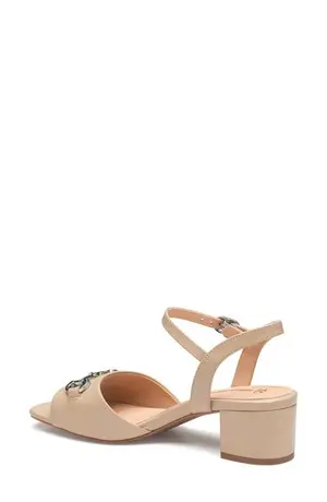 Johnston & Murphy Edith Bit Ankle Strap Sandal