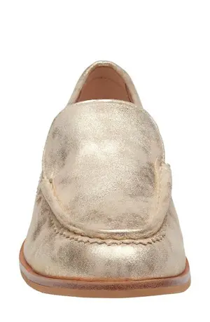 Johnston & Murphy Metallic Suede Loafer