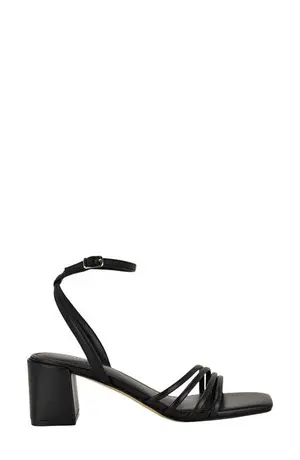 Calvin Klein Ankle Strap Sandal - Black
