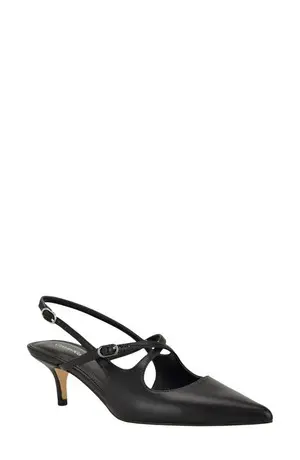 Calvin Klein Vierra 2 Slingback Pumps - Black