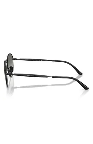 Armani Exchange 50mm Round Sunglasses