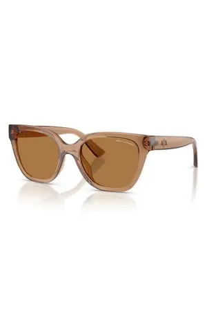 Armani Exchange 53mm Cat Eye Sunglasses