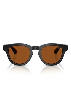 Burberry 48mm Phantos Sunglasses - Grey/dark Brown