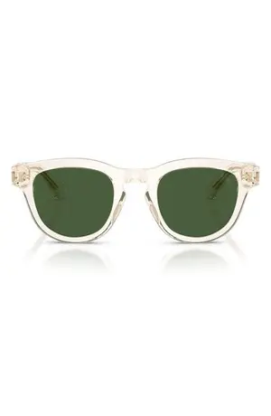 Burberry 48mm Phantos Sunglasses - Yellow/dark Green