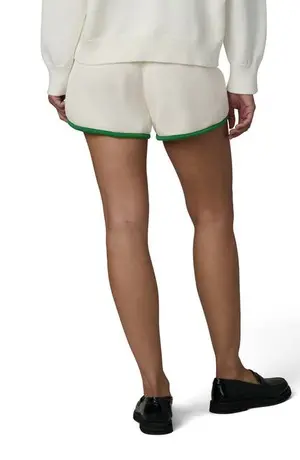 Joe's Jeans The Romie Sweater Shorts - Ecru/green