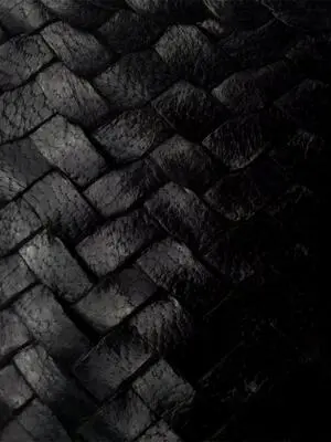 Prada Woven Ballet Flats - Black