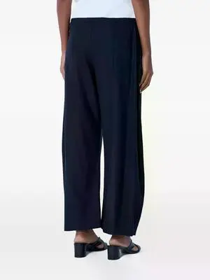 Khaite Elasticated Wide-leg Palazzo Pants