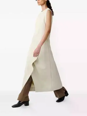 Studio Nicholson Corus Asymmetric Midi Dress - Neutrals