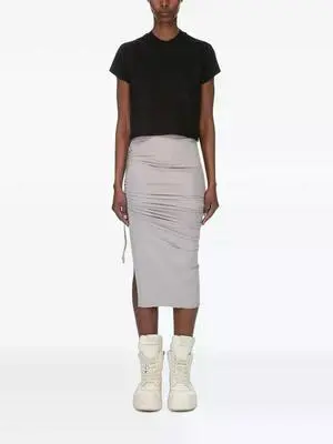 Rick Owens Cropped T-shirt - Black