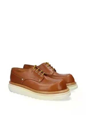 Premiata Platform Leather Shoes