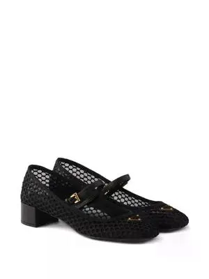 Prada 35mm Mesh Heeled Pumps