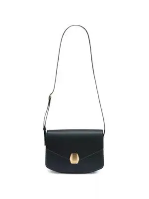 Officine Générale June Adjustable-strap Shoulder Bag - Black