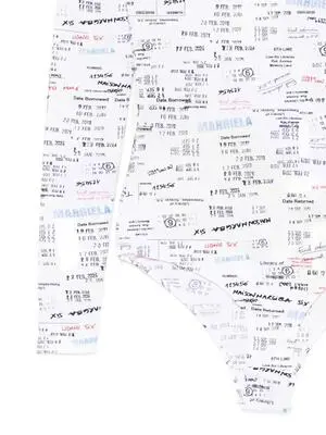 MAISON MARGIELA Printed Bodysuit