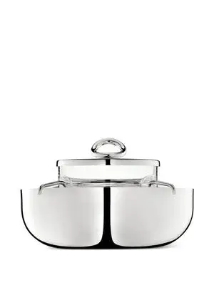 Christofle Large Vertigo Caviar Set - Silver