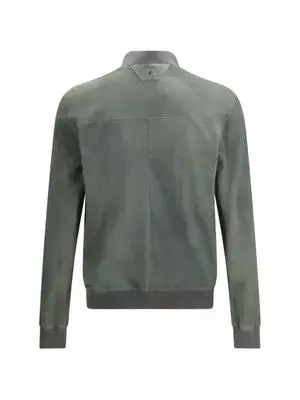 SALVATORE SANTORO Zip-up Bomber Jacket - Grey