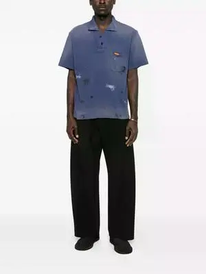 KHOKI Buttoned Pocket Polo Shirt