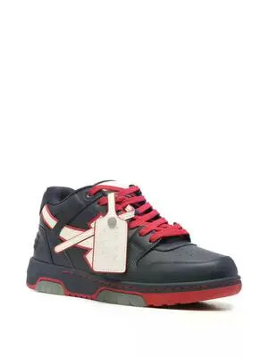 Off-White Out Of Office Arrow-detail Sneakers - Blue