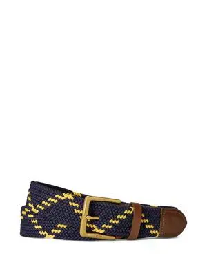 Polo Ralph Lauren Woven Buckle Belt - Blue