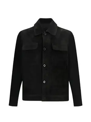 SALVATORE SANTORO Button-up Leather Jacket