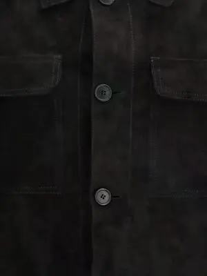SALVATORE SANTORO Button-up Leather Jacket