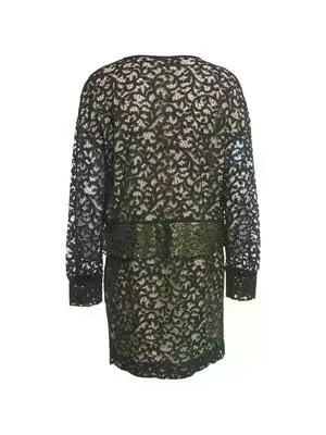 See By Chloé Lace Frilled Mini Dress