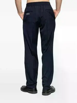 Iceberg Checked Drawstring Trousers