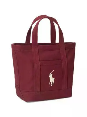 Polo Ralph Lauren Logo-embroidered Tote Bag - Red
