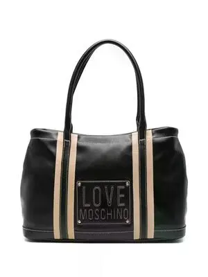 Moschino Logo-patch Shoulder Bag