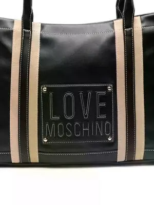 Moschino Logo-patch Shoulder Bag