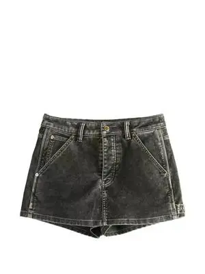 Alexander Wang Logo Patch Mini Skort - Grey