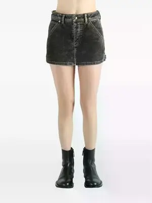Alexander Wang Logo Patch Mini Skort - Grey