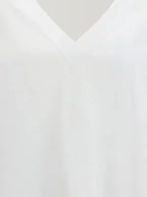 Loulou De Saison V-neck T-shirt - White