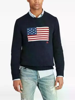 Polo Ralph Lauren Crew-neck Long-sleeve Sweater