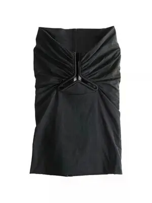 Rick Owens Ruched-effect Tube Top