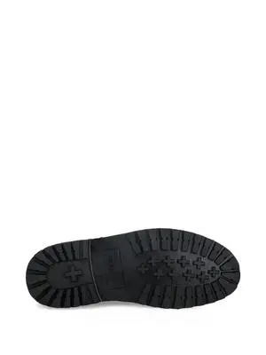 Clarks Rock Lo Suede Derby Shoes - Black